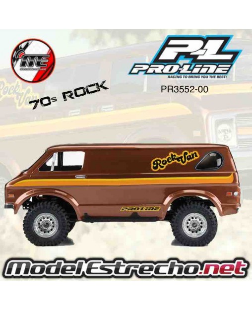 PROLINE 70s ROCK VAN CLEAR BODY CRAWLER 12.3 313mm
