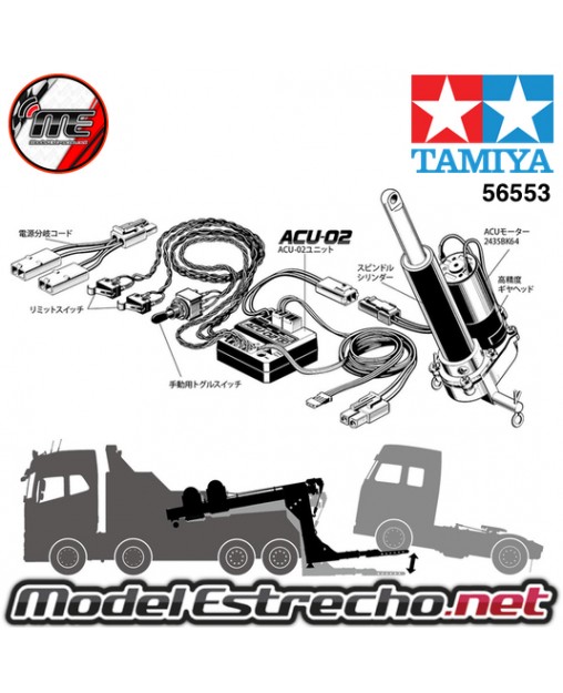 ACTUADOR ELECTRONICO PARA CAMIÓN ACU-01 TR/C TIPPER TR BASCULANTE A ...