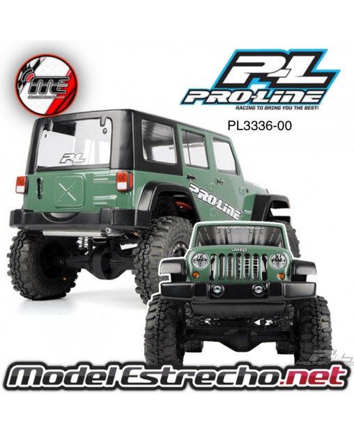 PROLINE JEEP WRANGLER UNLIMITED RUBICON CLEAR BODY FOR 12.3 WHEEL