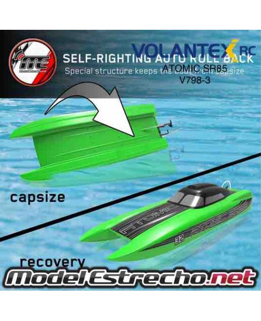 LANCHA VOLANTEX RC ATOMIC SR85 BRUSHLESS 2,4Ghz RTR 85 CM
